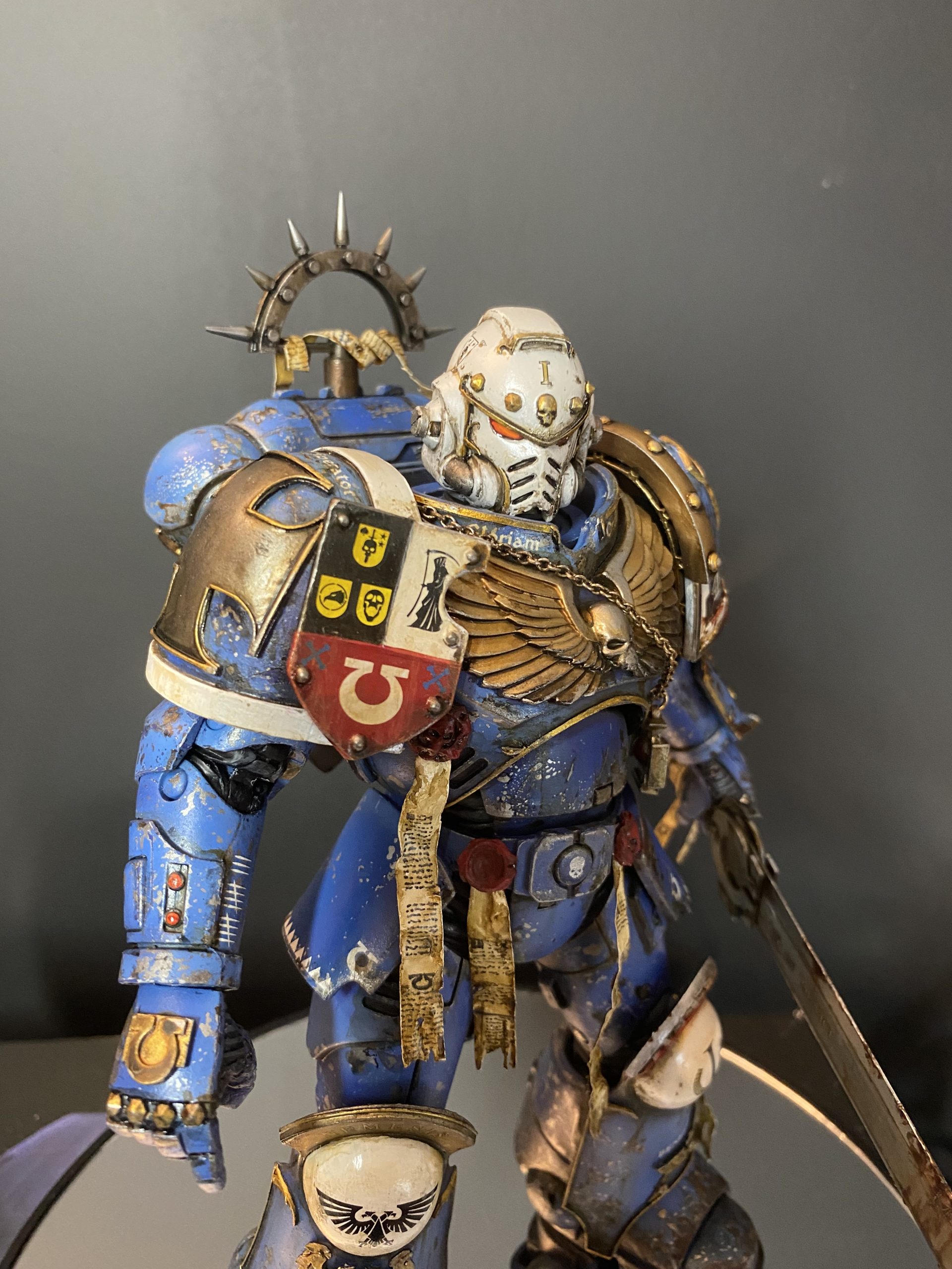 Ultramarines Veteran completed! – MechaWorks Studio